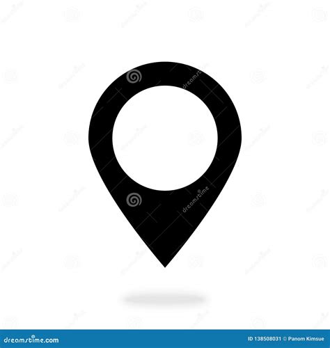 Map Pointer Vector Icon Marker Location GPS Location Symbol Navigation For Your Web Site Design