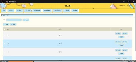 ssm php node python企业人事 csdn博客