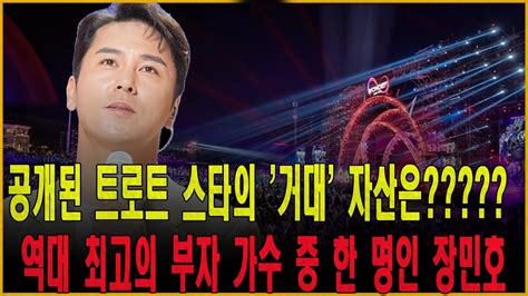공개된 트로트 스타의 거대 자산은 역대 최고의 부자 가수 중 한 명인 장민호 세계 부자들의 비밀 트로트 가수 장민호의 부자 비하인드 스토리 Youtube