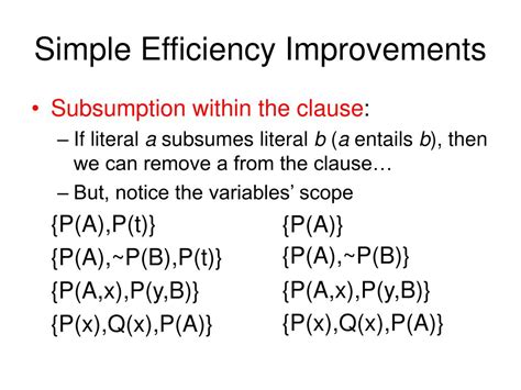 Ppt Knowledge Repn And Reasoning Lec 6 First Order Inference