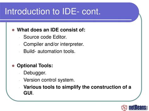 Ppt Netbeans Ide Powerpoint Presentation Id1258922