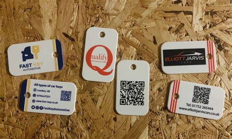 QR Codes On Keyrings