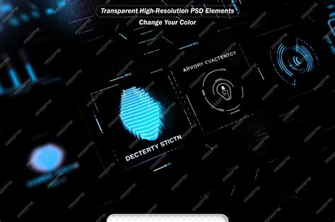 Premium Psd Fingerprint Scanning For Secure Access Cybersecurity Technology Data Network