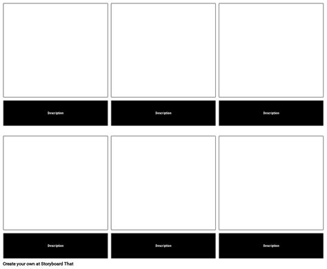 6 cell traditional layout storyboard by storyboard templates