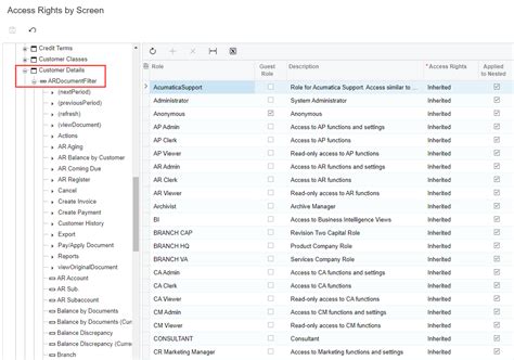 show all documents permissions community