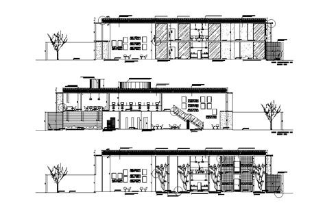Architecture Office Section Detail Is Given In This 2d Autocad Dwg Drawing File Download The 2d