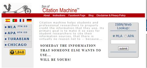 The Techy Teacher Librarian Citing Sources Part 2 Citation Machine