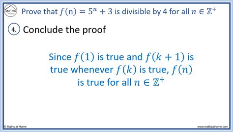 How to do Proof by Mathematical Induction for Divisibility – mathsathome.com
