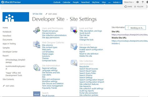 Beginning Sharepoint® 2013 Development 第3章节 Sharepoint 2013 开发人员工具 网站