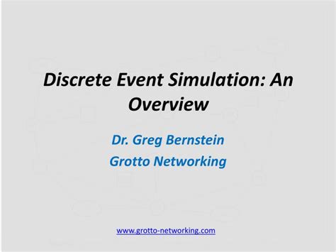 PPT Discrete Event Simulation An Overview PowerPoint Presentation Free Download ID