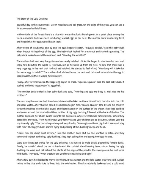 The Story Of Th Wps Office Pdf Duck Goose