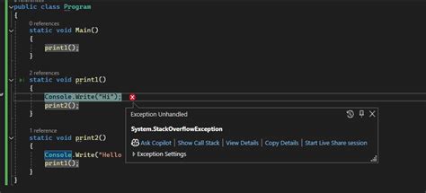 Rohan Kumawat On Linkedin A Stackoverflowexception In Net Core Occurs