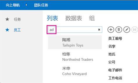 在 Access 应用程序中查找数据 Microsoft 支持
