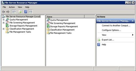 Installare Il Servizio Fsrm In Windows 2008 R2 Parte 1°