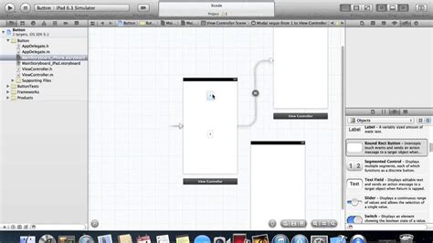 Xcode 46 Tutorial Use Buttons To Switch Views Youtube
