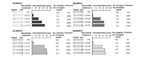 Analytical Sensitivity Determination Of Dengue Virus Denv 1 4 Download Scientific Diagram