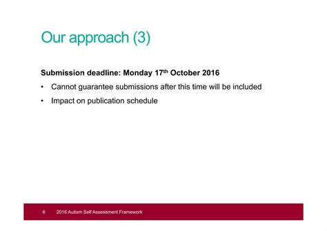 12 Autism Self Assesssment Framework Ppt