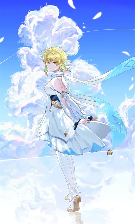 Lumine Genshin Impact Drawn By Reki User Rcrd Danbooru