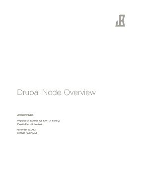 Drupal Node Overview Fill And Sign Printable Template Online