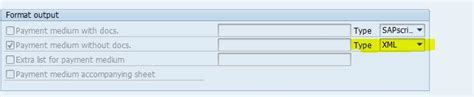 solved f110 payment run giving txt file rather than xml f sap