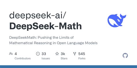 Github Deepseek Aideepseek Math Deepseekmath Pushing The Limits Of Mathematical Reasoning