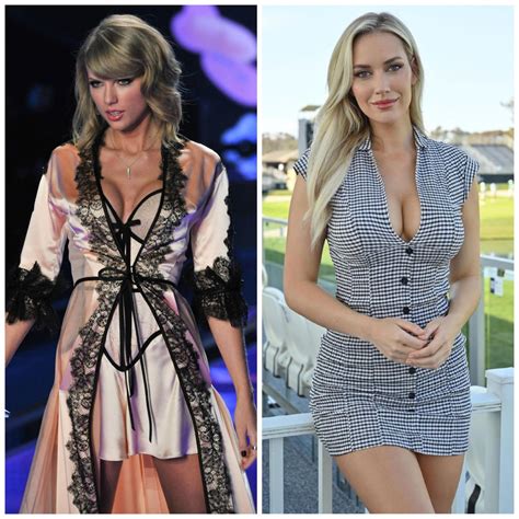 Taylor Swift Vs Paige Spiranac Rcelebbattles