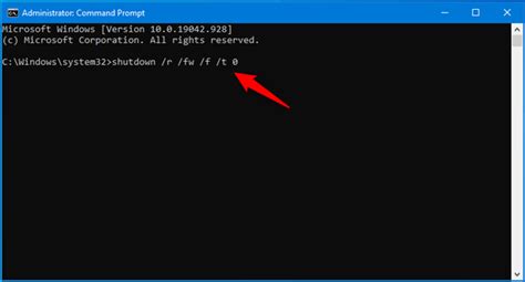 ทางลัดสำหรับ Uefi Bios และสภาพแวดล้อมการกู้คืนของ Windows 10