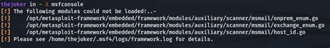 no local database connected · issue 15207 · rapid7 metasploit