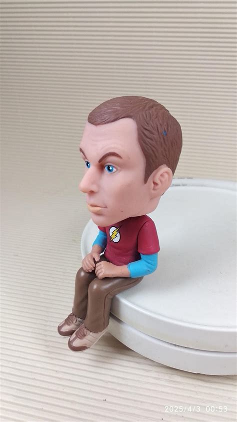 Big Bang Theory Sheldon Funko Computer Monitor Sitter Bobblehead Jim Parsons Etsy