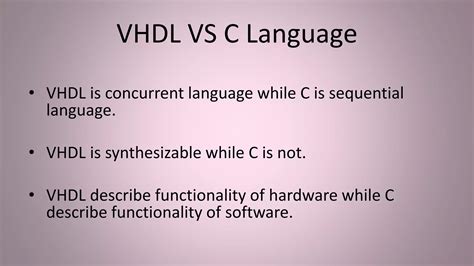 Vhdl Summer Training Ppt Ppt Vhdl Summer Training Ppt Ppt