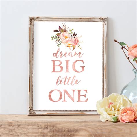 Dream Big Little One Etsy