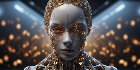 Artificial Intelligence Concept With Neural Network Representation And