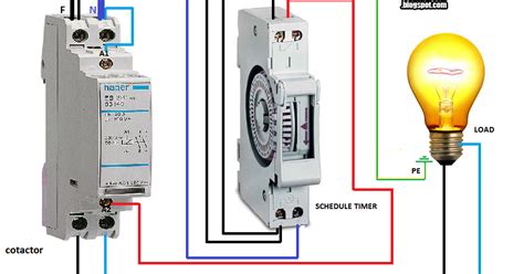 Electrical Diagrams Contactor With Timer
