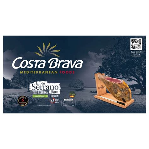 Costa Brava Jamón Serrano Reserva Ham T Set 145 Lbs Costco