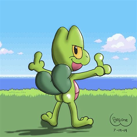 G4 Spunky Treecko By Begone111111
