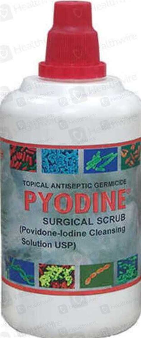 Pyodine 7 5 450ml Scrub Price In Pakistan Uses Dosage Side Effects