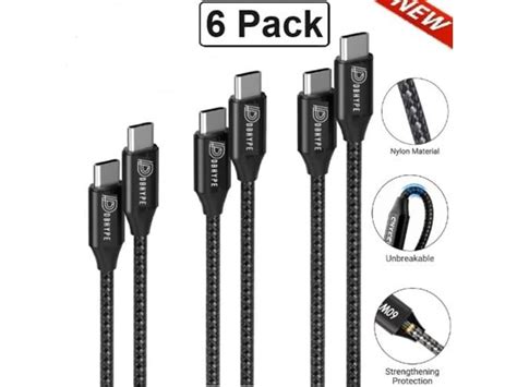 PK Fast Charging USB C To USB C