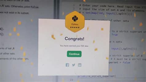 Anuranjana Rajeev On Linkedin Python Hackerrank Programming