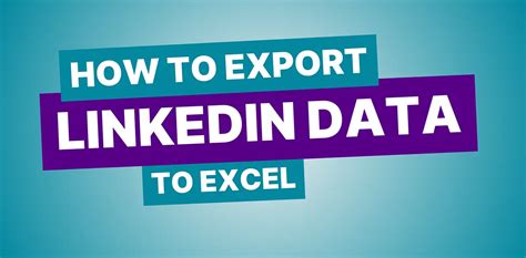 How To Export Data From LinkedIn Analytics To Excel