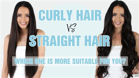 Curly Hair Extensions Vs Straight Hair Extensions Az Hair