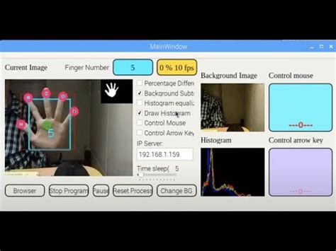 C Raspberry Hand Gesture OpenCV And QT C YouTube