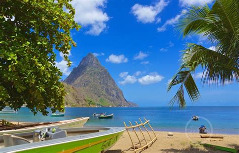 Only In St Lucia The Pitons And The Worlds Only Drive In Volcano