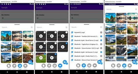 recurrence picker view and dialog for android
