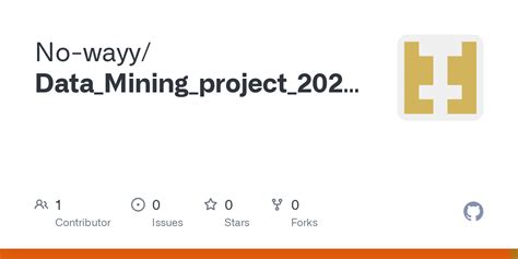 Github No Wayydataminingproject2025 2026