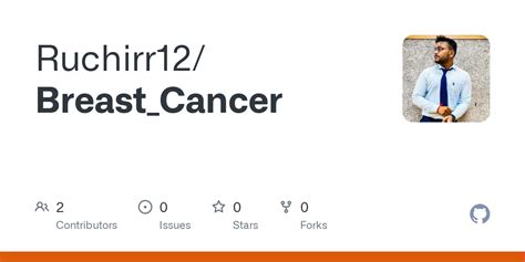 Github Ruchirr12breastcancer