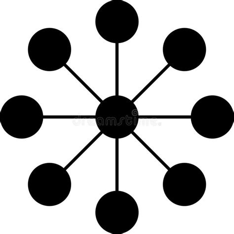 Flowchart Hierarchy Vector Icons Org Chart Organizational Flow Vector Stock Vector