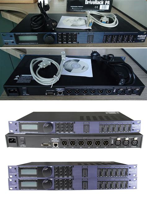 pa2 2 input 6 output professional audio dsp digital speaker processor