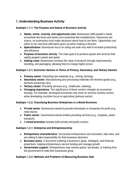 Igcse Business Pdf Recruitment Equity Finance