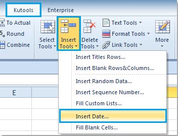 How To Quickly Insert Current Date With Specific Date Format In Excel