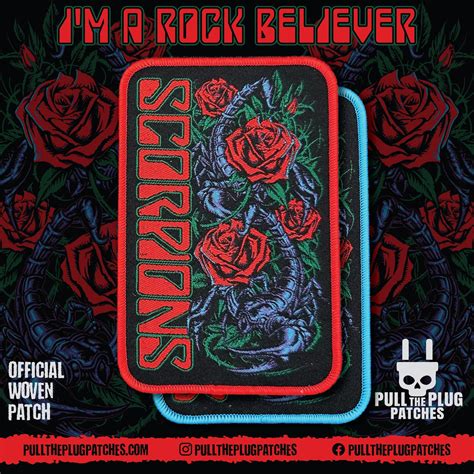Scorpions Lady Starlight Patch Pull The Plug Patches